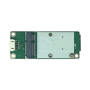 EXVIST 4G LTE Industrial Mini PCIe to USB Adapter USB(4PIN PH2.0) Connector W/SIM Card Slot for WWAN/LTE 3G/4G Module Suitable for M2M & IoT Applications Like Raspberry Pi Industrial Router IP Camera