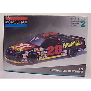Monogram #2430 #28 Davey Allison Havoline Thunberbird 1/24 sc model kit