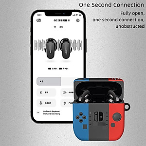 CASEVERSE Case for Bose QuietComfort Earbuds II/Bose QuietComfort Ultra, Cute 3D Silicone Cute Cartoon Games Console Protective Headphones Covers for Kids Girls Boys