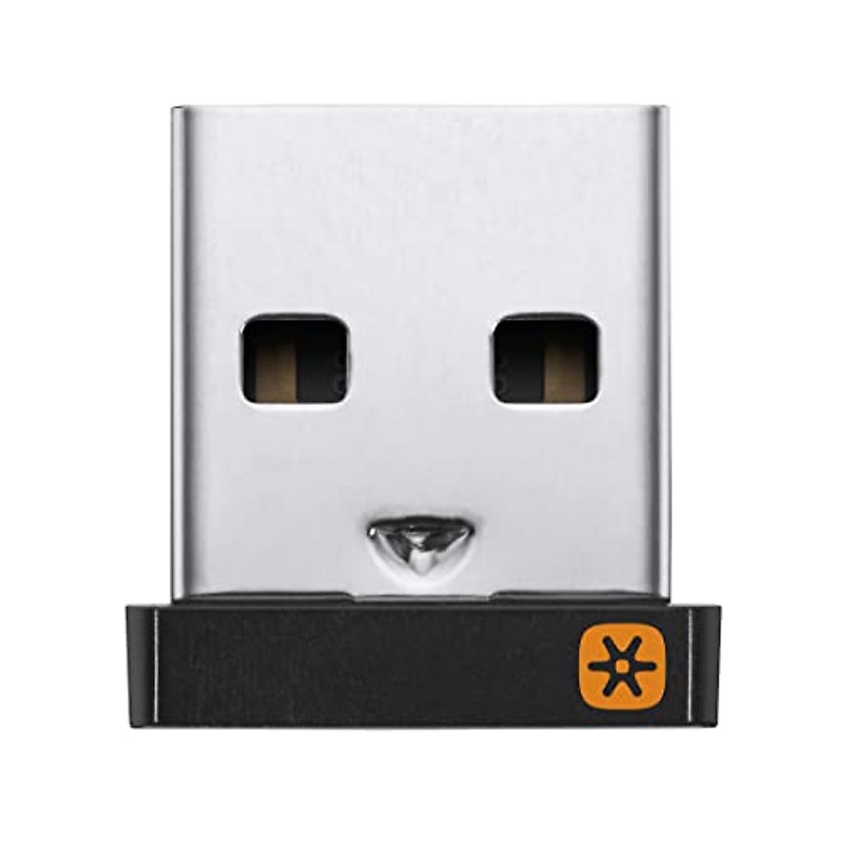 Logitech USB Unifying Receiver, 2.4 GHz Wireless Technology, USB Plug Compatible with all Logitech Unifying Devices like Wireless Mouse and Keyboard, PC / Mac / Laptop - Black