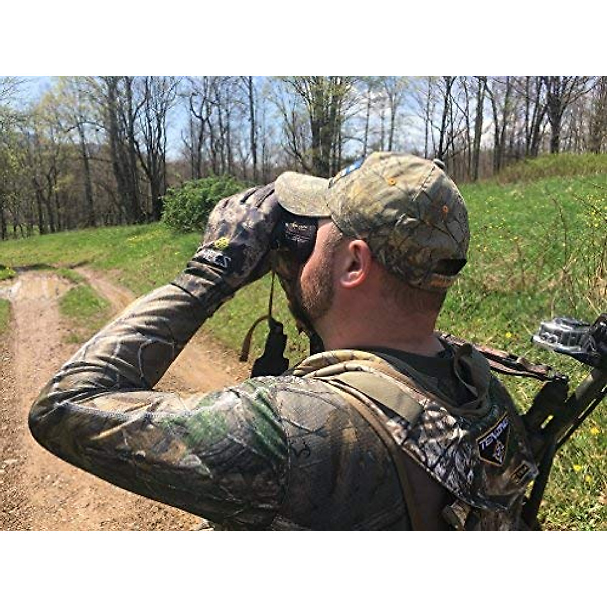 Alpine Innovations Men's Bino Bandit Binocular Cover, Stealth Shadow, One Size