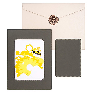 Ribbli Bee & Flower Handmade 3D Pop Up Card,Greeting Card,Mothers Day Card,Thank You Card,Bumble Bee Card,Floral Card,For Birthday,Anniversary,Congratulations,All Occasion,with Envelope