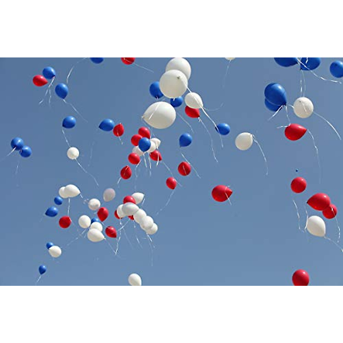 Aimto 5 inch Red Balloons Party Small Balloons–Pack of 100