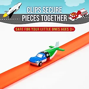 POPULAR PLAYTHINGS Mix or Match Vehicles, Magnetic Toy Play Set, Micro Vehicles