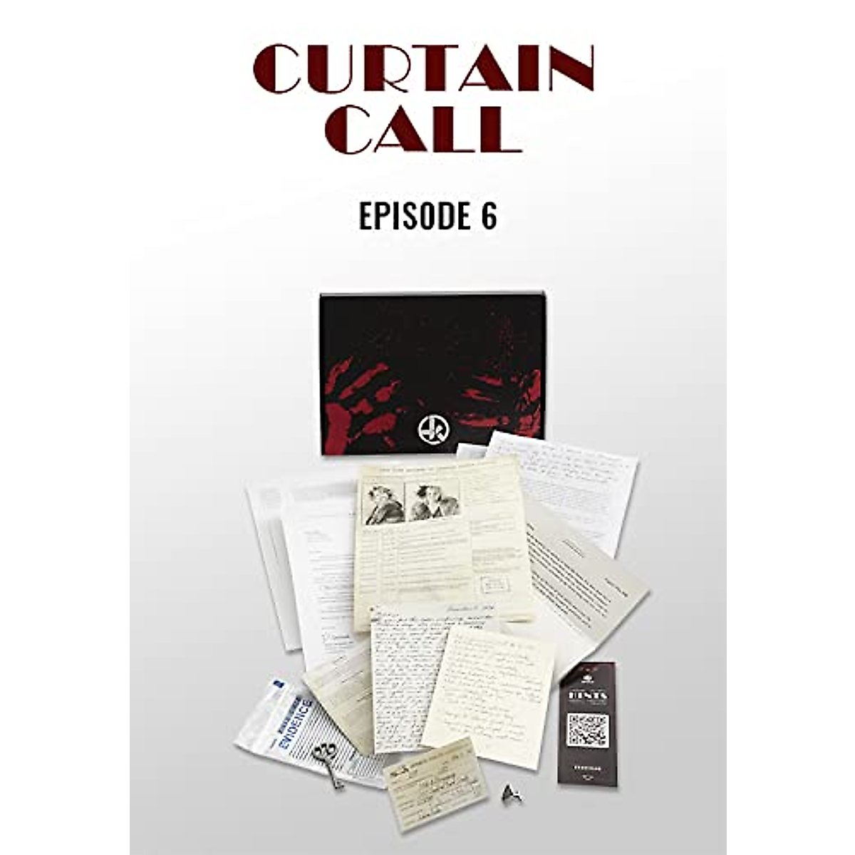 Hunt A Killer: Curtain Call - Complete Box Set, Murder Mystery Game, Take on the Unsolved Case as an Independent Challenge, for Date Night or with Family & Friends as Detectives for Game Night