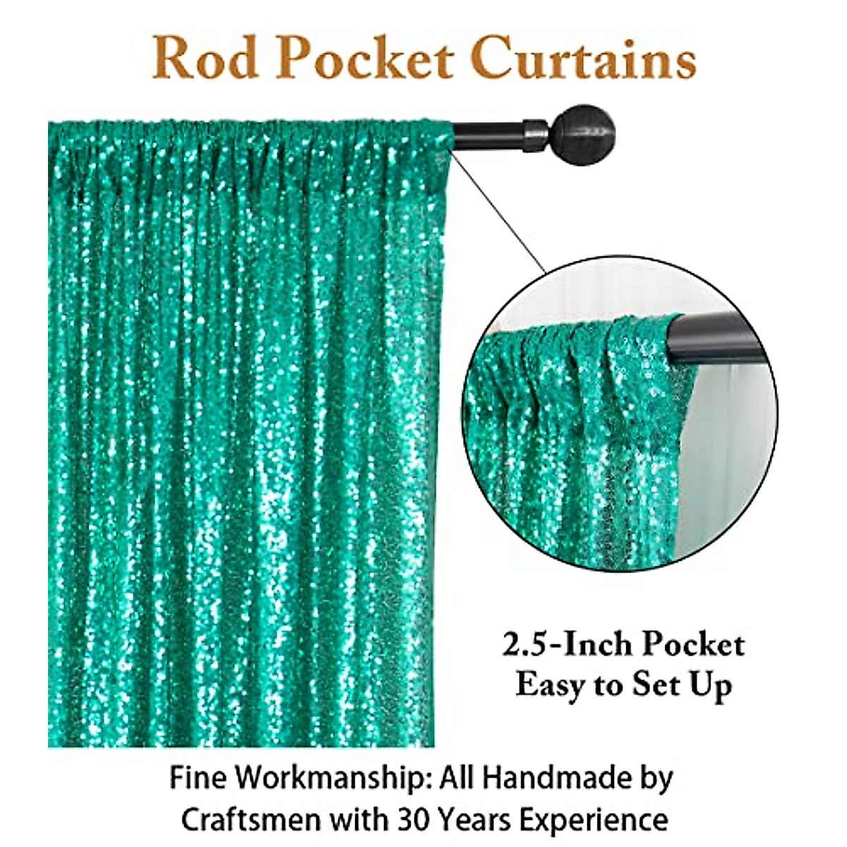 Photobooth Background-4FTx7FT-Green-Sequin Backdrop Curtain, Sequin Fabric Backdrop, Wedding Backdrops, Glitter Backdrop, Sequin Curtains Photography Backdrop (Green)