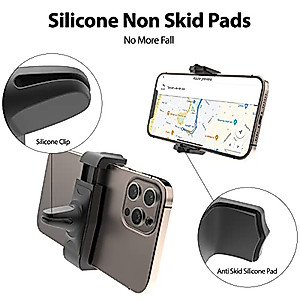GOOSPERY [2-Pack] Universal Car Phone Mount with Air Vent Clip Hands Free Cradle Holder for Automobile Compatible with iPhone, Galaxy, Huawei, Xiaomi, Google, OnePlus, and Most Smartphones
