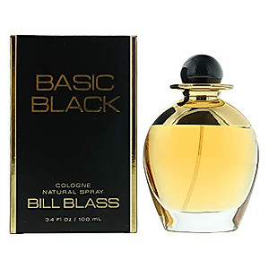 Bill Blass Eau De Cologne, Basic Black, 3.4 Ounce
