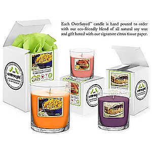 OverSoyed She Shed Candle Collection | Chlorine Floral Scented Jar Candle Artisan Hand Poured to Order | 8 oz. 75 HR Burn 2 78 inch x 3 12 inch Reusable Tumbler | White (SHE0005HLTJ08)