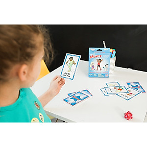 Kenson Kids Pick n Roll Movez, Exercise Game, Perfect for Rainy Days, Home & Classroom, Preschool & Kids of All Ages.