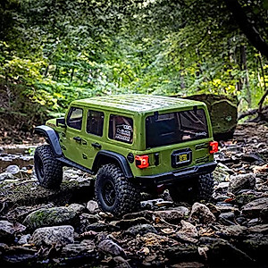 Axial RC Truck 1/6 SCX6 Jeep JLU Wrangler 4WD Rock Crawler RTR (Batteries and Charger Not Included): Green, AXI05000T1