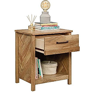 Sauder Cannery Bridge Nightstand, Sindoori Mango Finish