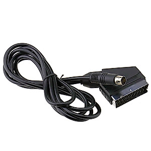 1.8M Real RGB Scart Cable TV Lead Compatible with Sega Saturn