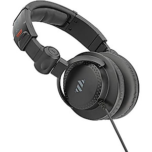 Hercules DJControl Inpulse 500 DJ Software Controller with Polsen HPC-A30-MK2 Monitor Headphones & Mini to 6' RCA Cable Bundle