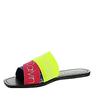 Calvin Klein Women's BAINY Sandal, Multi, 6