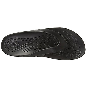 Crocs womens Kadee Ii Flip Flop, Black, 10 US