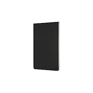 Moleskine PRO Pad, Soft Cover, Large (5" x 8.25") Ruled/Lined, Black, 96 Pages