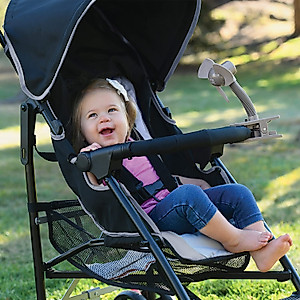 Travel Bug Baby & Toddler Clip On Stroller Fan, Soft Blades and Lightweight