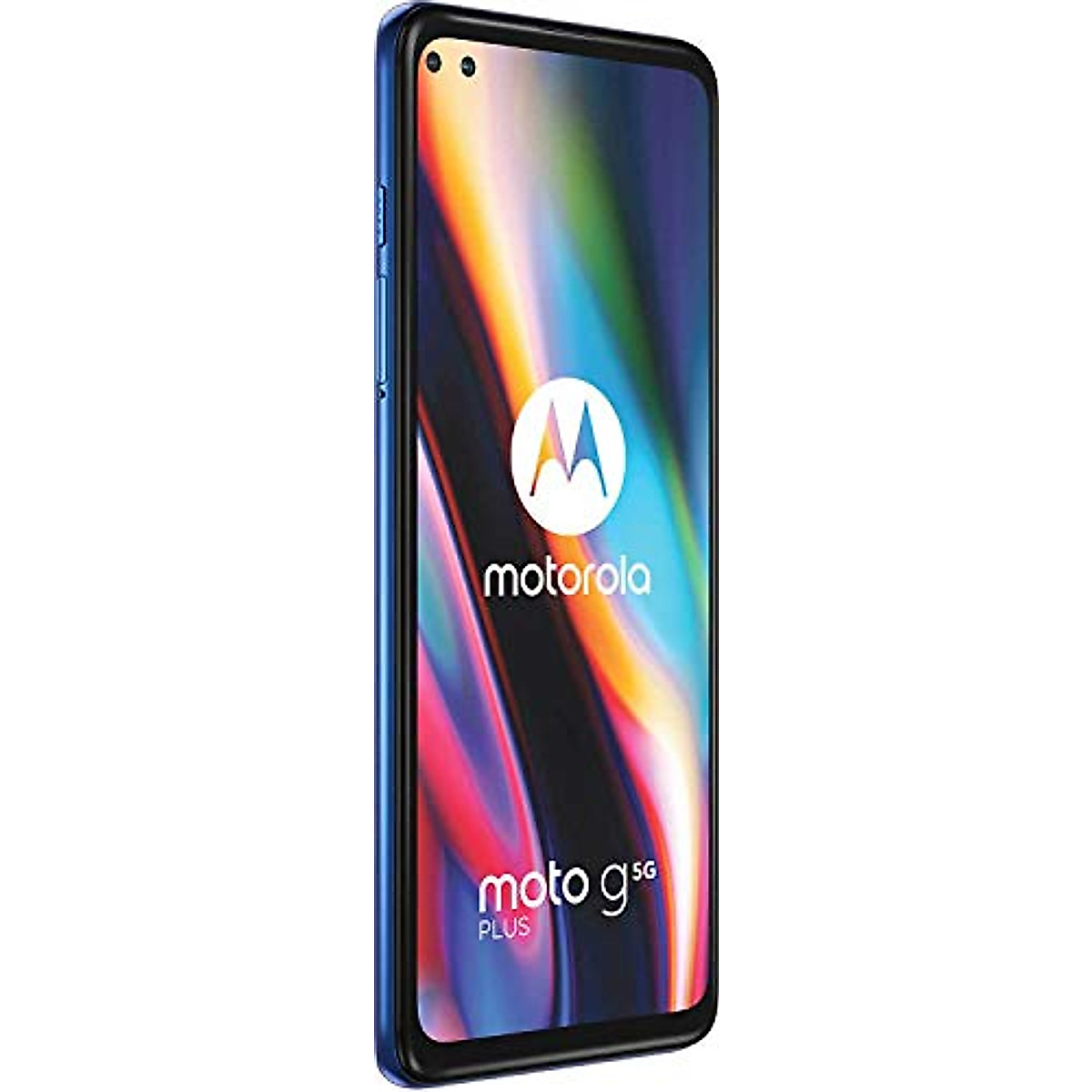 Moto G Plus 5G Dual-SIM 128GB ROM + 4GB RAM (GSM Only | No CDMA) Factory Unlocked Android Smartphone (Surfing Blue) - International Version