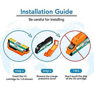 Sepeey T273XL Remanufactured Ink Cartridge Replacement for Epson 273XL 273 XL to use with Expression XP-620 XP-820 XP-800 XP-610 XP-810 XP-520 Printer (Black, Cyan, Magenta, Yellow, Photo Black)