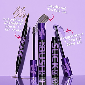 Urban Decay Brow Blade 2-in-1 Microblading Eyebrow Pen + Waterproof Pencil – Smudge-proof, Transfer-resistant – Fine Tip – Thin, Hair-Like Strokes – Natural, Fuller Brows, Neutral Nana (neutral brown)
