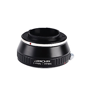 K&F Concept Lens Mount Adapter,Nikon F Mount lens to Nikon 1-Series Camera, for Nikon V1, V2, J1, J2 Mirrorless Cameras
