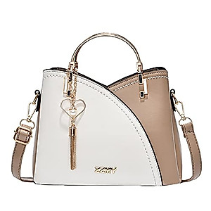 KETORS Bag for Women Leather Purses Handbags Tote Large Capacity Handbag Multiple Pockets Concealed Carry Fashion Womens Bag