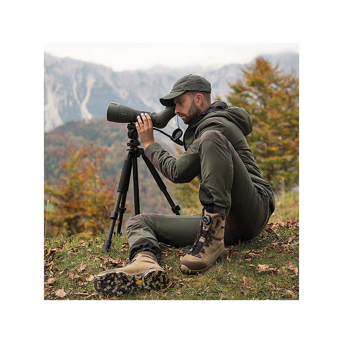 Zamberlan Lynx Mid GTX RR Boa Hiking Shoes - Men's, Camouflage, 9.5 US, Medium, 4014CMM-44-9.5