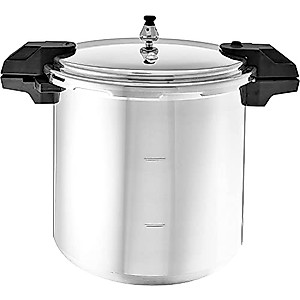 Mirro Pressure Cooker, 22 Quart, Silver