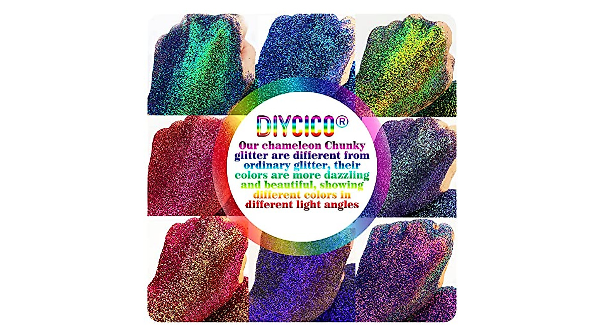 9 Box Chameleon Fine Glitter for Stunning Crafts