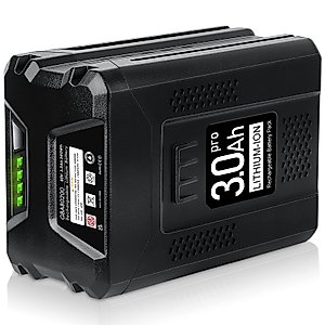 【3rd-version】CaliHutt 3.0Ah 80V Replace Battery for Greenworks PRO 80V Max Lithium lon Battery GBA80200 GBA80250 GBA80400 GBA80500 2901302 for Greenworks 80V Cordless Power Tool (Only for Greenworks)