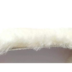 WARMIE Australian Sheepskin Super Thick Premium Shoe Insoles | Durable & Extra Fluffy (Kids US Size 12)