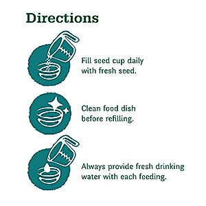 Wild Harvest Bird Seed Collection: Daily Blends and Advanced Nutrition for Parakeet, Canaries, Finches, Cockatiel, Parrots and More.