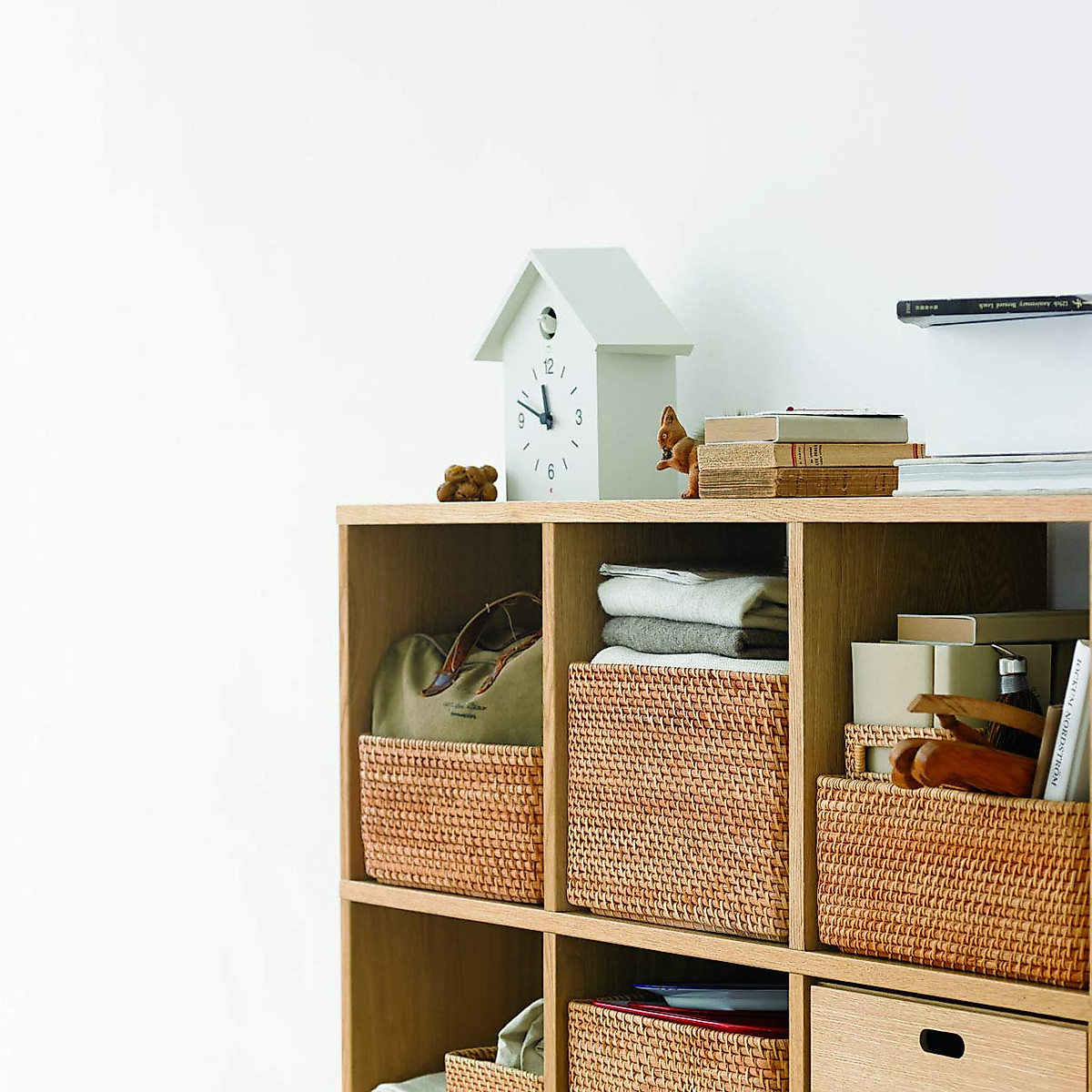 MUJI Cuckoo Clock, White, Large