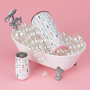 Swig Life 32oz Insulated Tumbler, Travel Coffee Tumbler with Lid, Cup Holder Friendly Travel Coffee Mug, Stainless Steel Thermos with Lid (Pop Fizz)