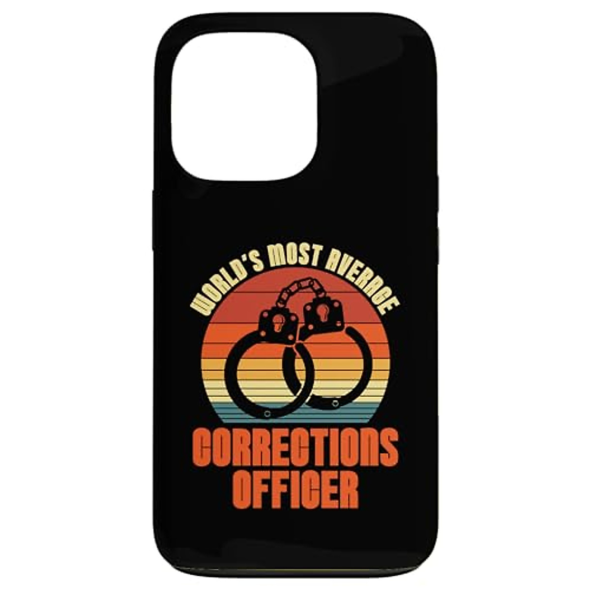 iPhone 13 Pro World's Most Average Retro Correctional Corrections Officer Case