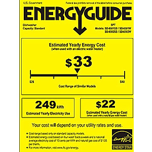 SD-6501SS: Energy Star 24″ Built-In Stainless Steel Tall Tub Dishwasher w/Heated Drying – Stainless