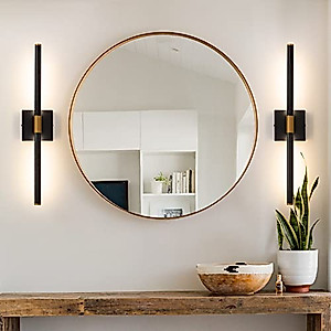 Bathroom Vanity Light Fixtures Over Mirror 24 inch LED Vanity Lights 4000K Morden Wall Sconce Picture Lights for Paintings