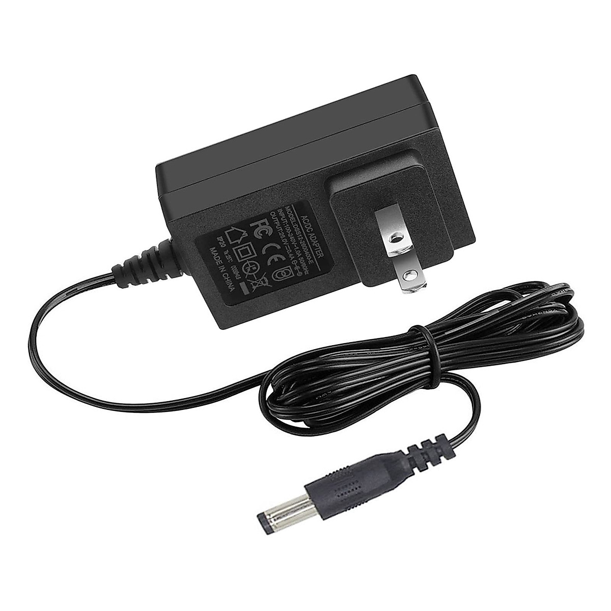 Power Cord for Halo Bolt Wall Plug AC Charge Adapter for Halo Bolt 57720, Bolt 58830, Bolt ACDC Wireless, Bolt Air Portable Ul Approved (126510)