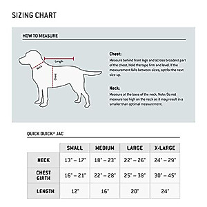 Carhartt Quick Duck Jac, Pet Dog Vest, Water Repellent Canvas, Brown, Small