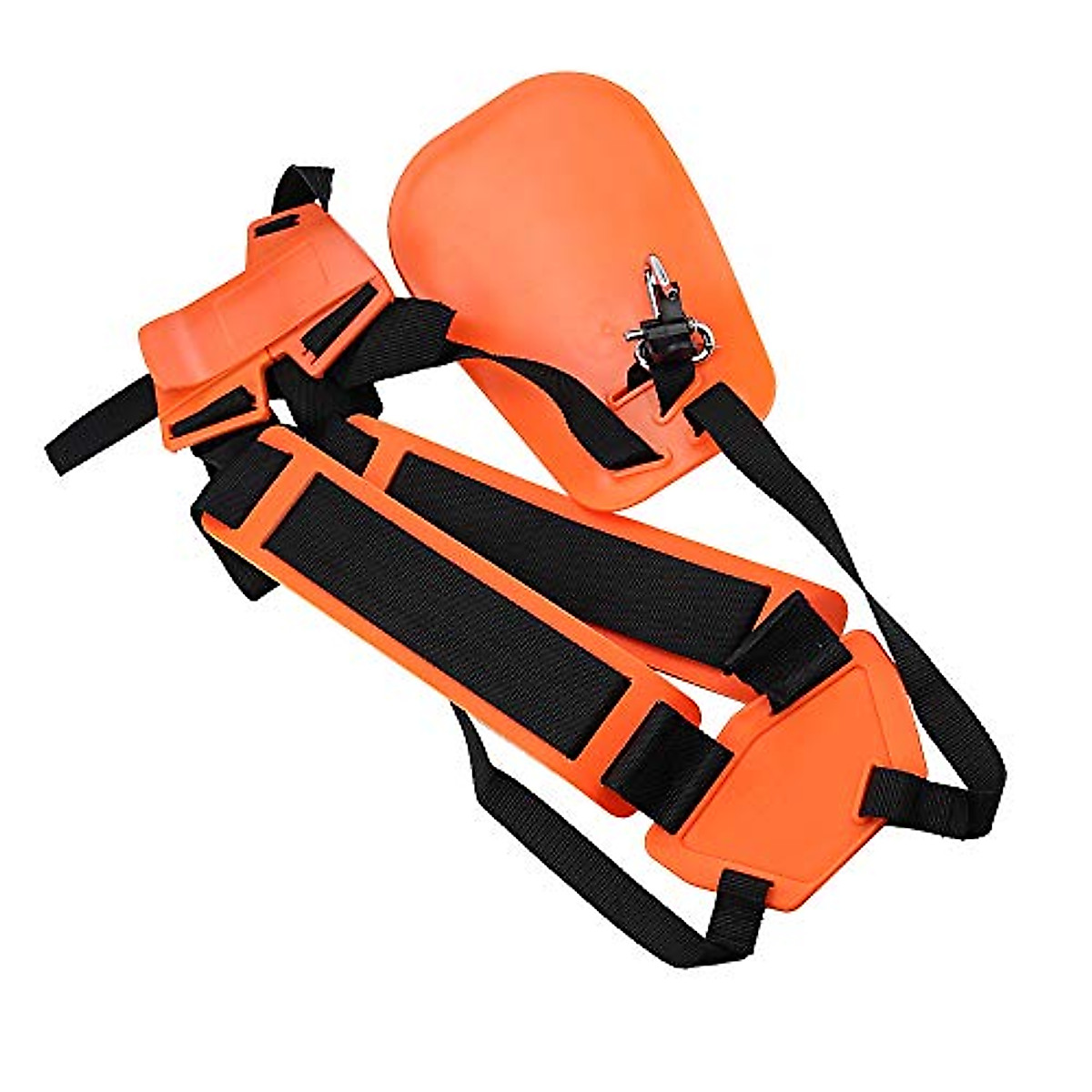 Dalom Orange + Black Color Grass Trimmer Adjustable Shoulder Strap Double Shoulder Harness Comfort Durable Nylon Belt for Lawn Mower Garden Brush Cutter Weedeater Sthil 4119-710-9001 Replacement