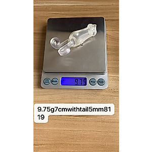 10pcs Unpainted Frog Crankbait Fishing Lure Body 70mm 9.75g Blank ABS with Silica Gel Leg 8119# Free 5mm Eye