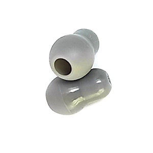 10Pcs Super Soft Earplug Eartips Earpieces Replacement for Littmann Stethoscope Silicone Gray