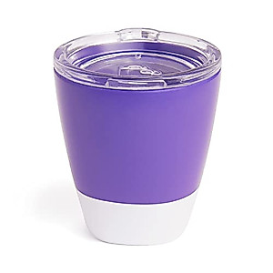 Munchkin® Splash™ Open Toddler Cup with Training Lid, 7 Ounce, Purple