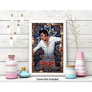 Elvis 2022 Movie Unframed Wall Decor Poster 16x24