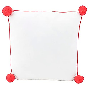 Dan Dee Peanuts | 14" Officially Licensed & Collectible Decorative Pillow | Charlie Brown, White