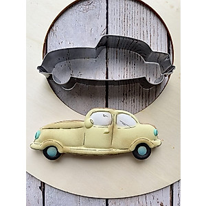 LILIAO Beat-up Car Cookie Cutter - 4.7 x 1.6 inches - Stainless Steel