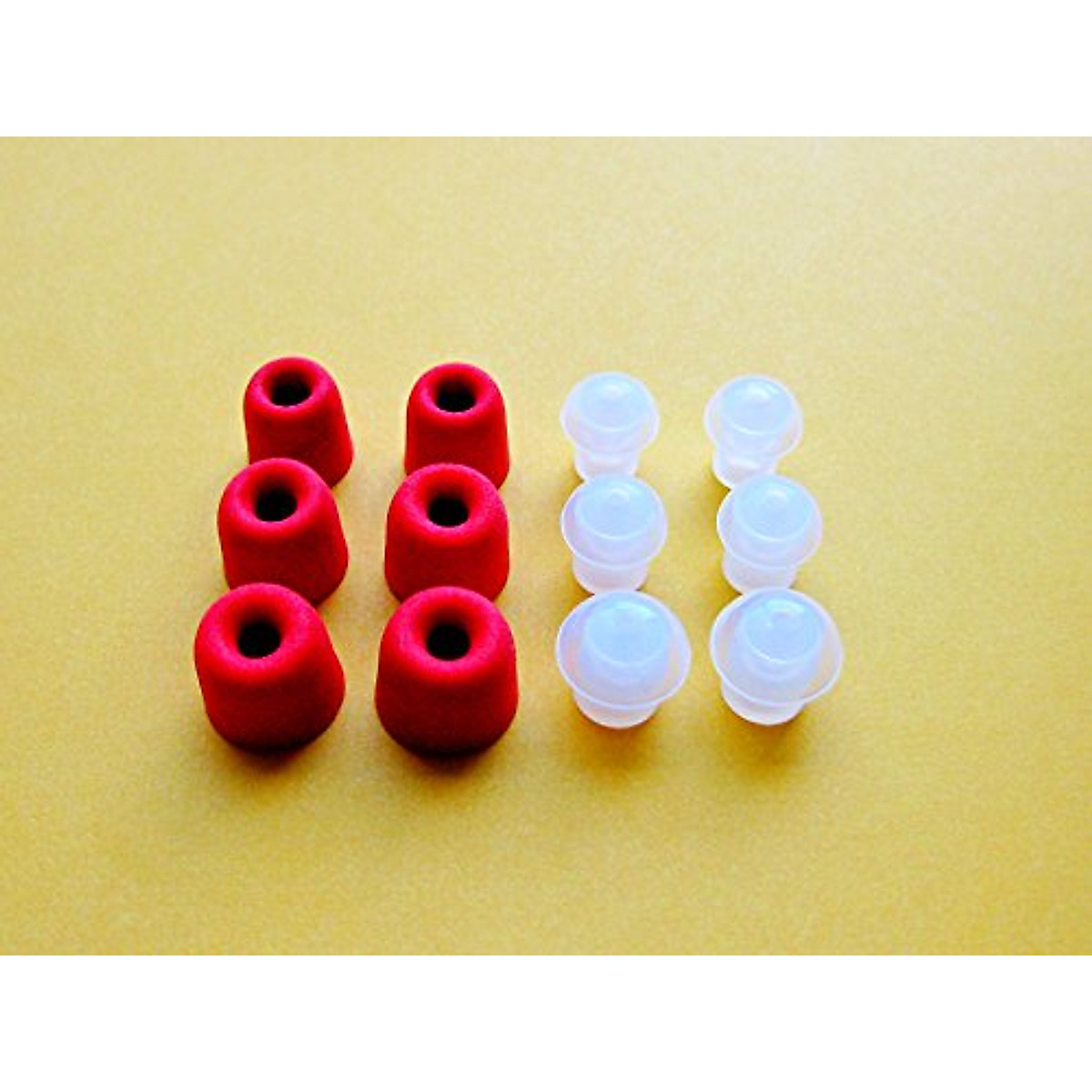 12pcs (RDMF-CLNMH-Sc)- S/M/L Premium Memory Foam and Noise Isolation Replacement Earbuds Eartips Compatible with Monster Turbine Pro, Gratitude, DNA, and Diesel VEKTR in Ear Earphones