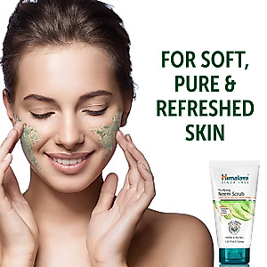 Himalaya Purifying Neem Scrub for a Deep Clean, Exfoliate and Purifies for Clean and Radiant Skin, 5.07 oz