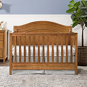DaVinci Charlie 4-in-1 Convertible Crib in Chestnut, Greenguard Gold Certified